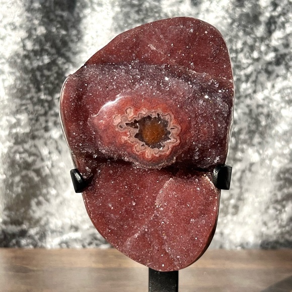 Accessories | Red Druzy Amethyst Rda8 | Poshmark